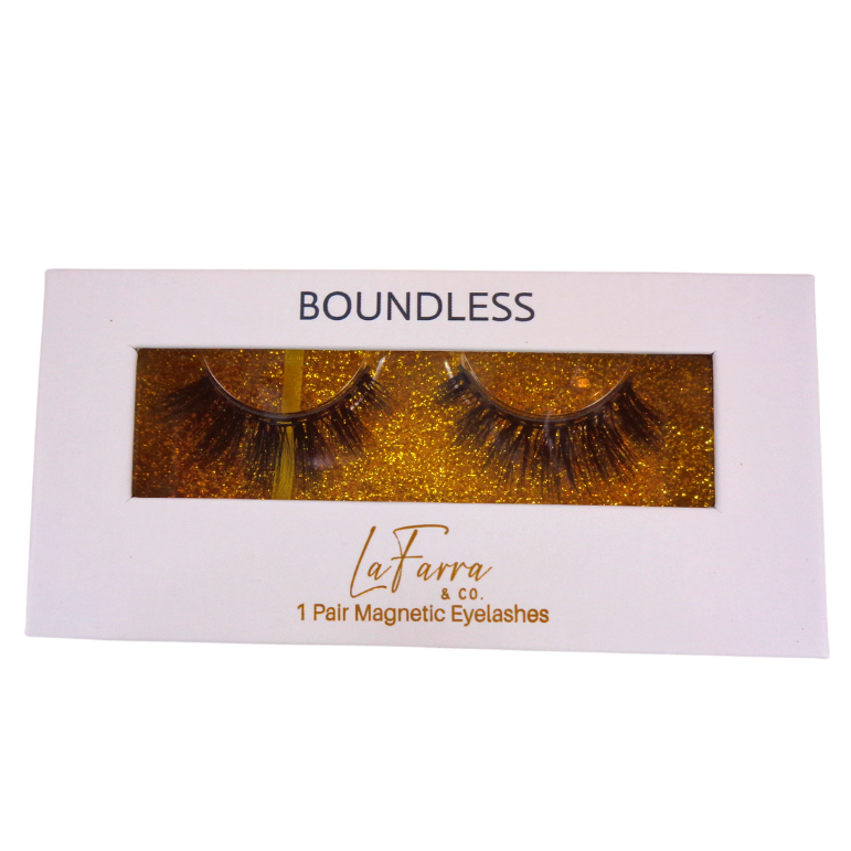 Boundless magnetic lashes only - eyeliner not included – LaFarra & Co.